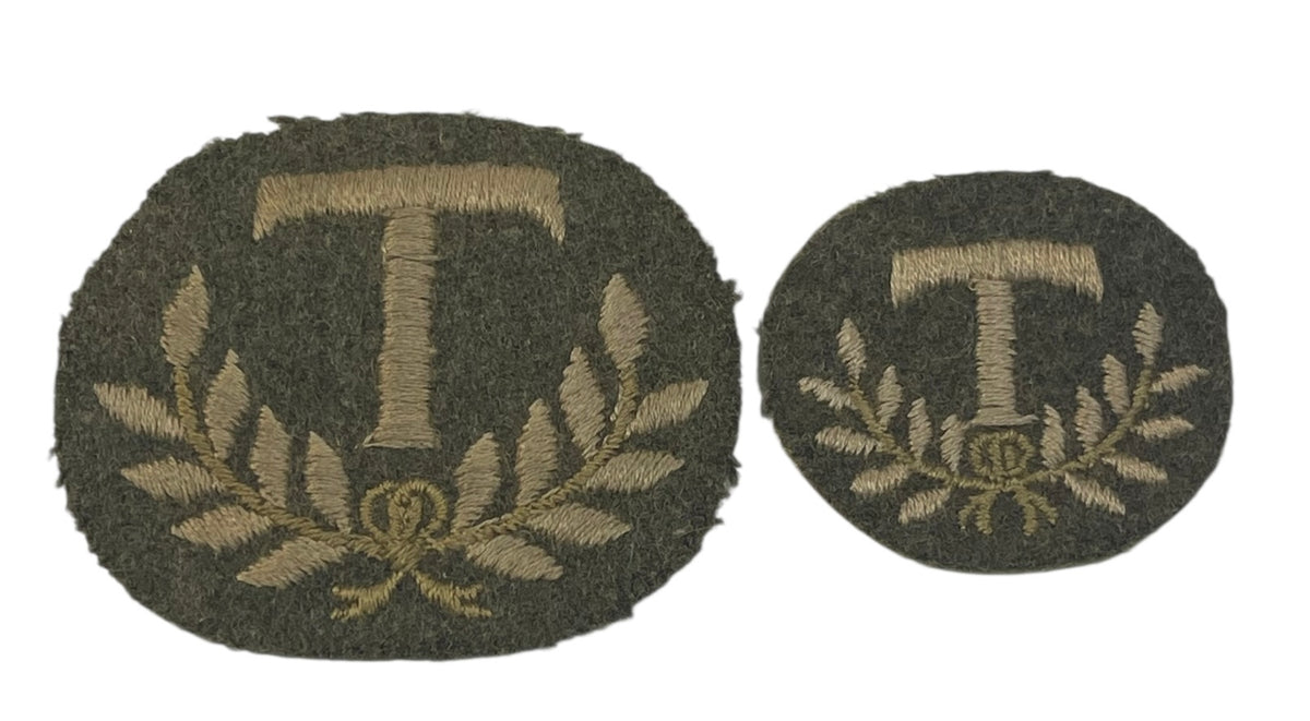 WW2 Canadian Tradesmen T Cloth Badges – Marway Militaria Inc & Winnipeg ...