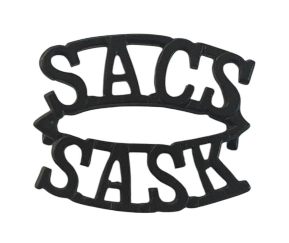 SACS South African Corps of Signals Shoulder Title Badge – Marway ...