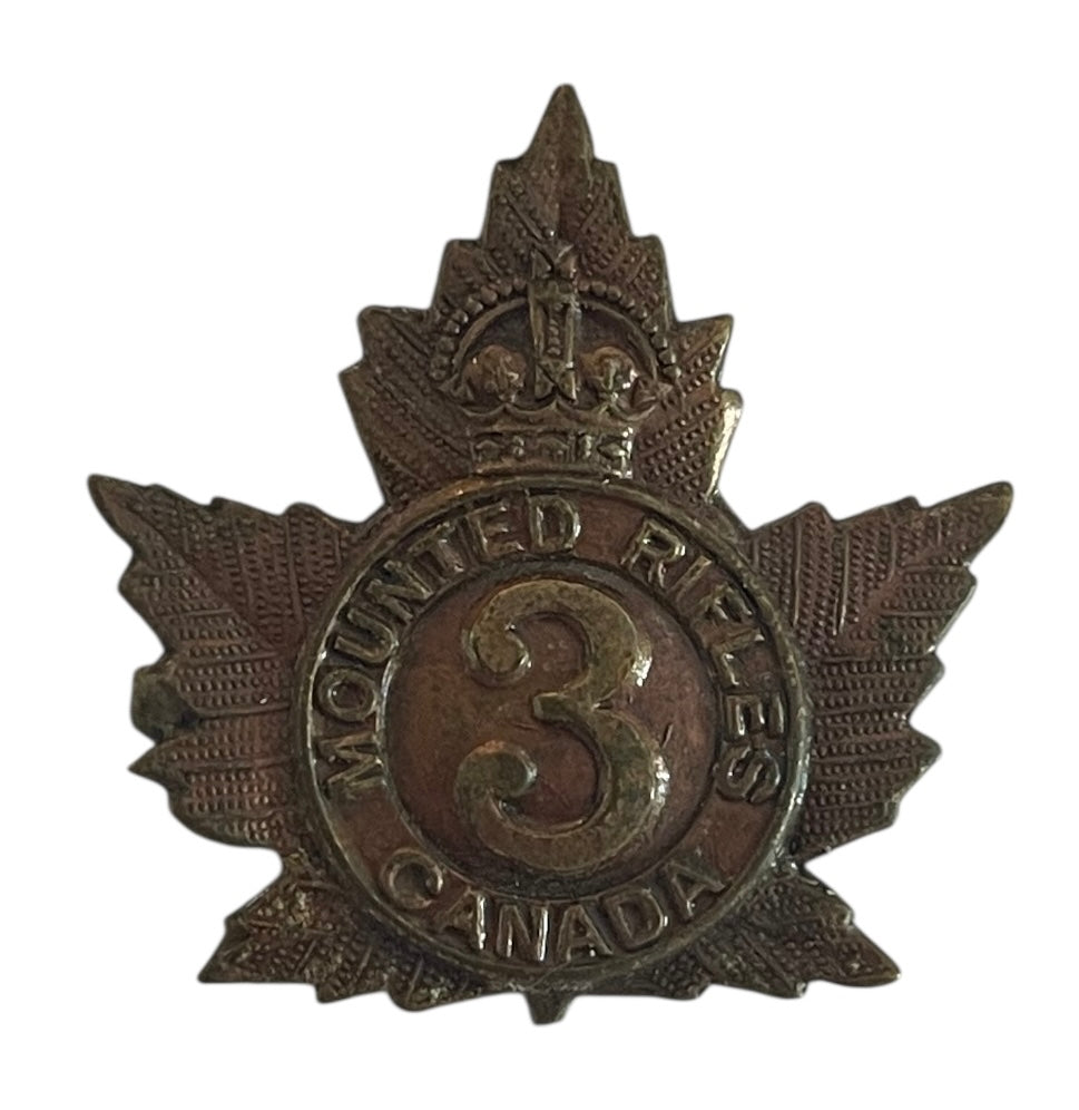 WW1 CEF 3rd Mounted Rifles Cap Badge – Marway Militaria Inc & Winnipeg ...