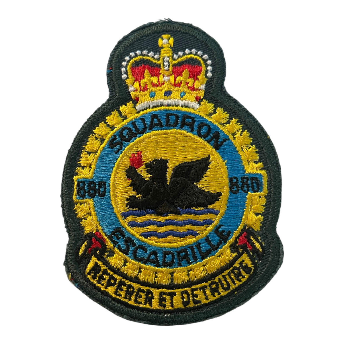 RCAF / CAF 880 Squadron FLIGHT SUIT JACKET CREST / PATCH – Marway ...