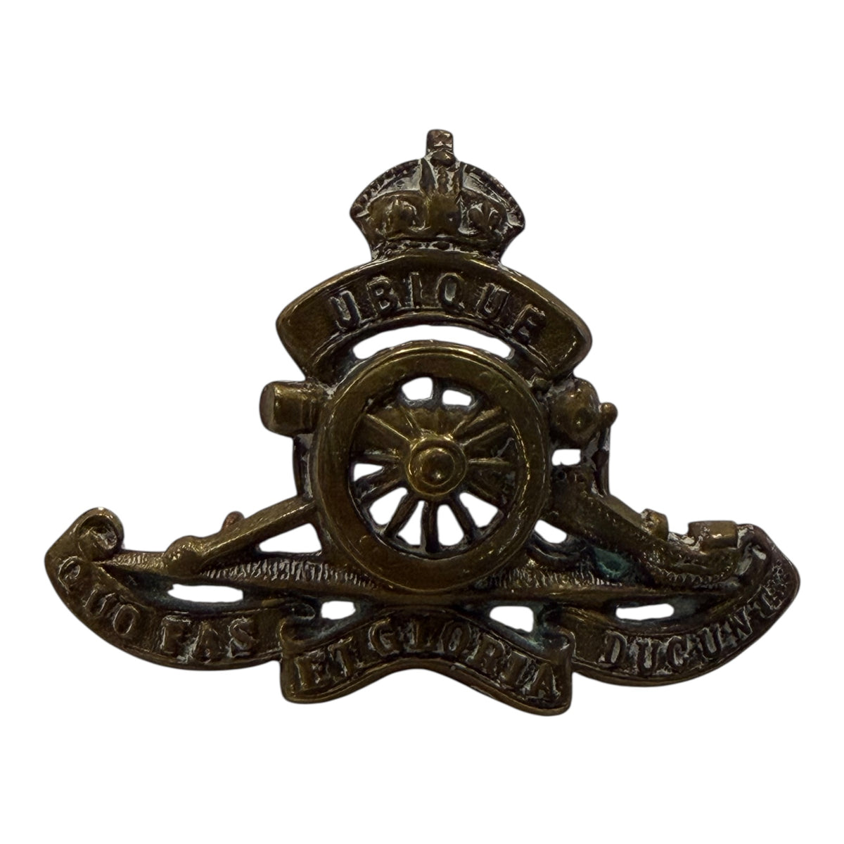 WW2 RCA Royal Canadian Artillery Cap Badge – Marway Militaria Inc ...