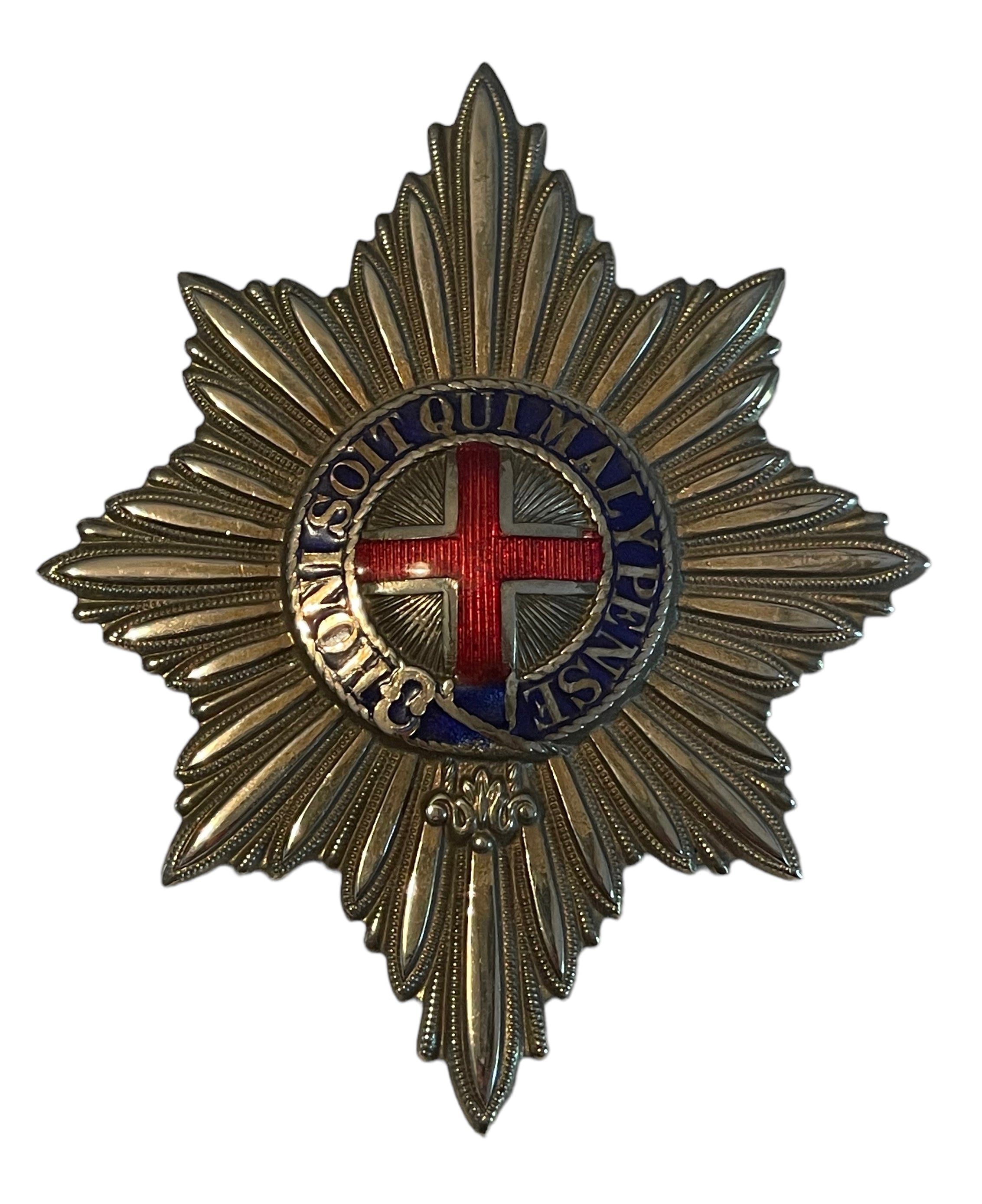 British Coldstream Guards Silver Plated Officer's Cap Badge – Marway ...