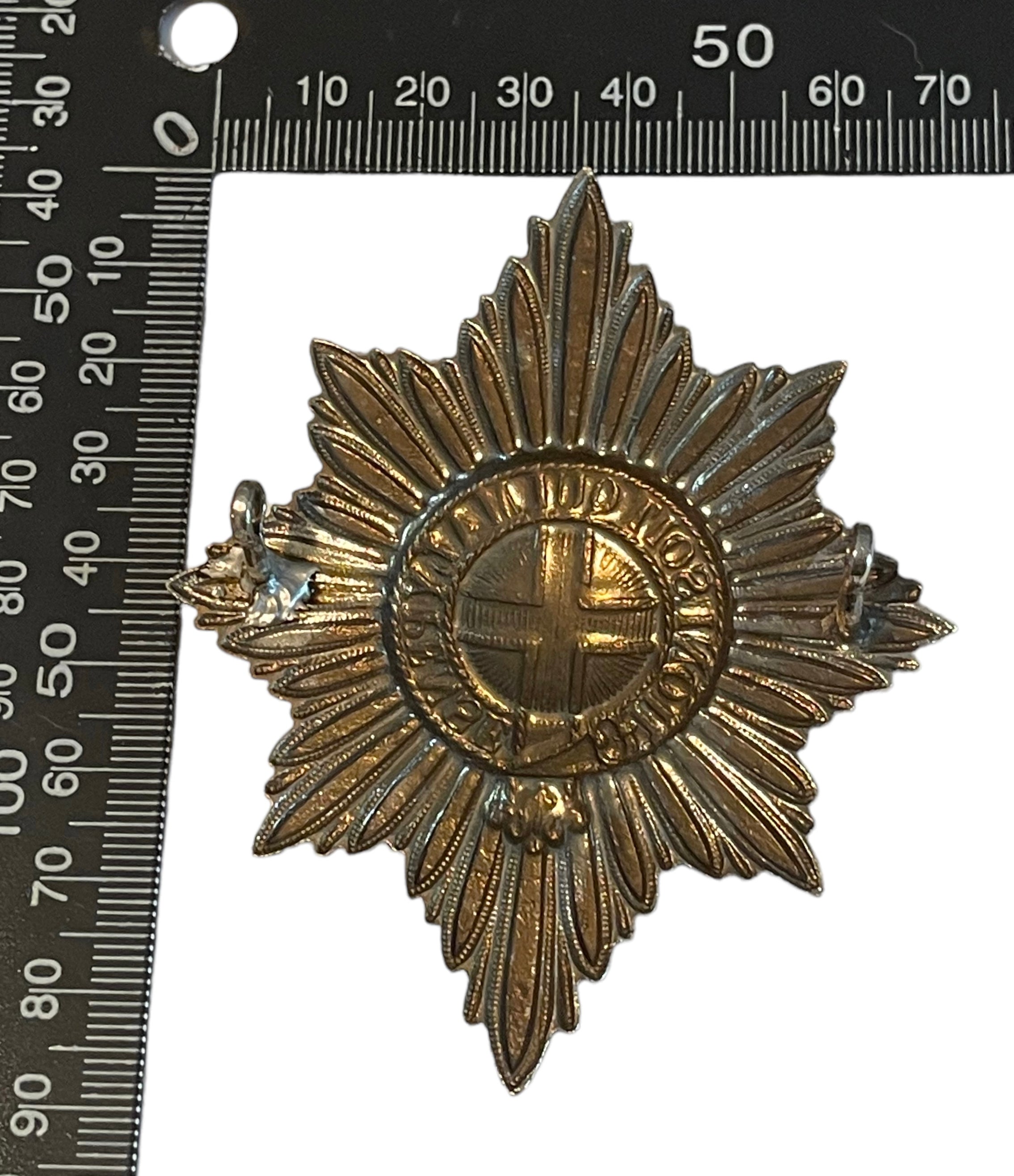 British Coldstream Guards Silver Plated Officer's Cap Badge – Marway ...