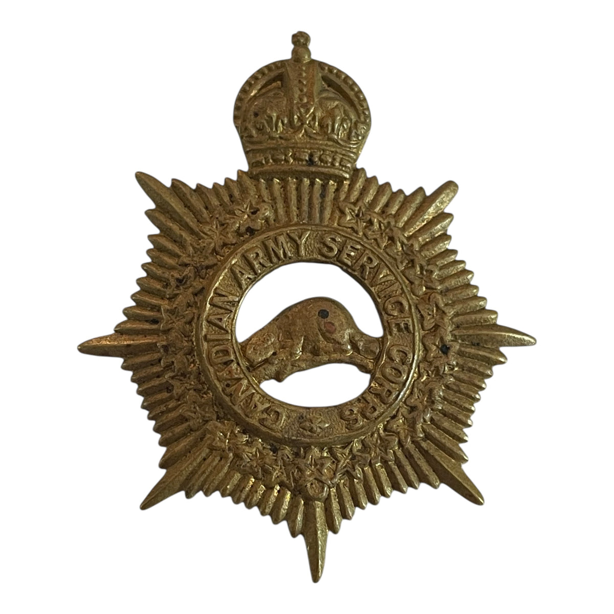 WW1 CEF CASC Canadian Army Service Corps Cap Badge – Marway Militaria ...
