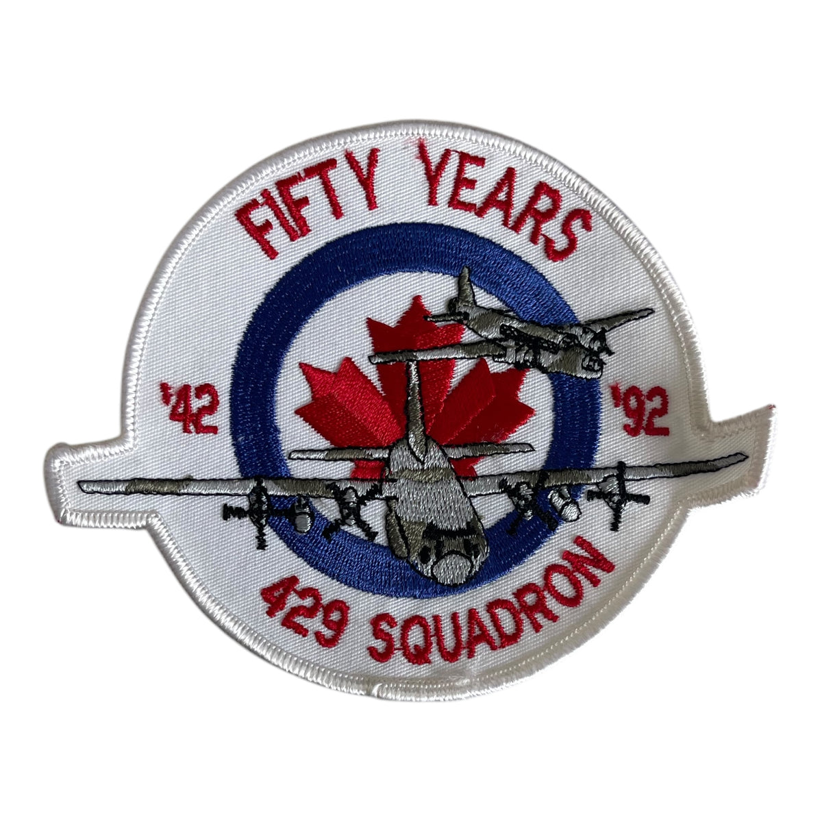 RCAF / CAF 429 SQUADRON 50TH ANNIVERSARY FLIGHT SUIT JACKET CREST / PA ...