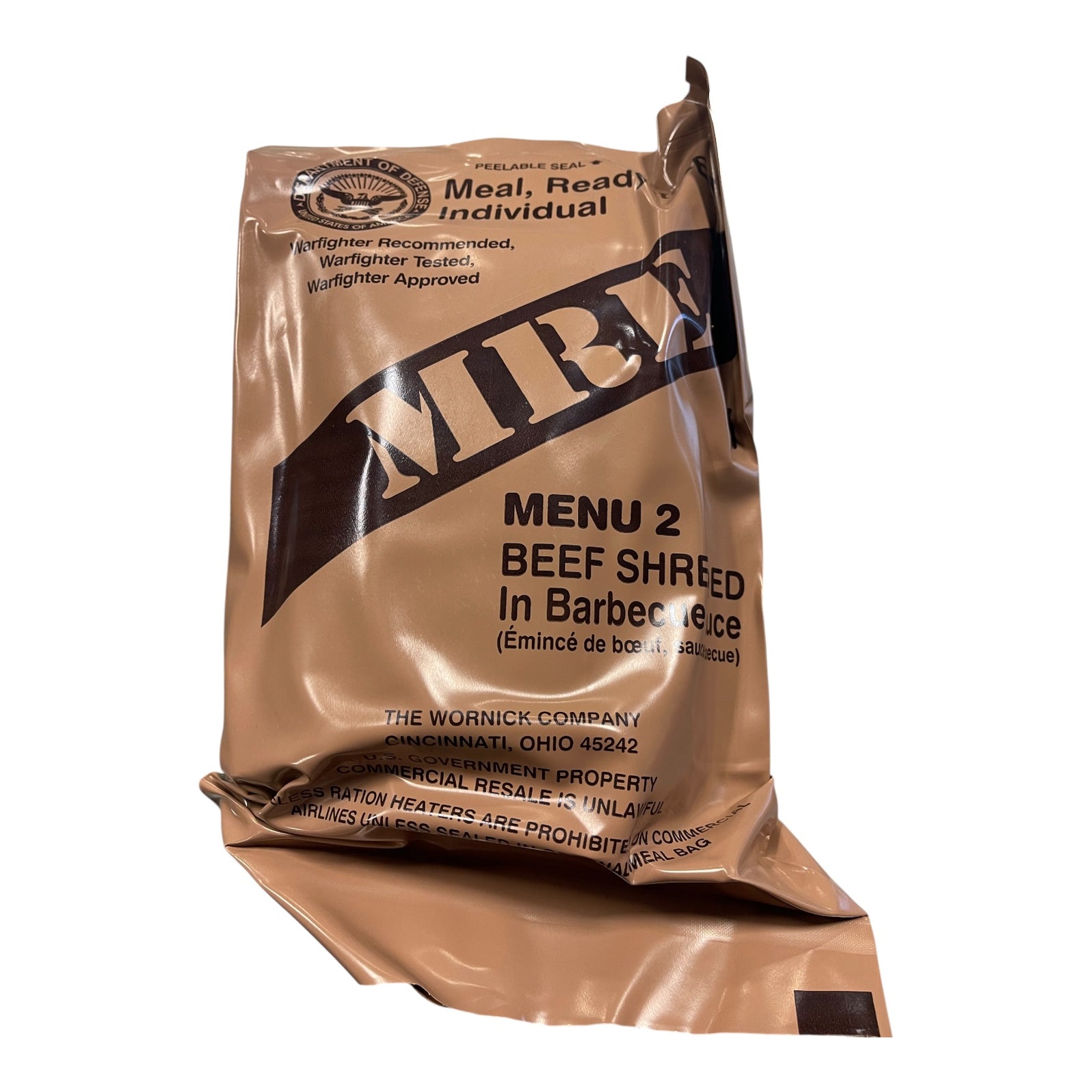 USGI MRE Meals Ready to Eat - Sold Individually – Marway Militaria Inc ...