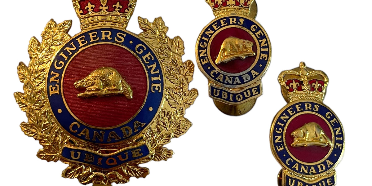 CANADIAN FORCES Engineers BRANCH BADGE SET – Marway Militaria Inc ...