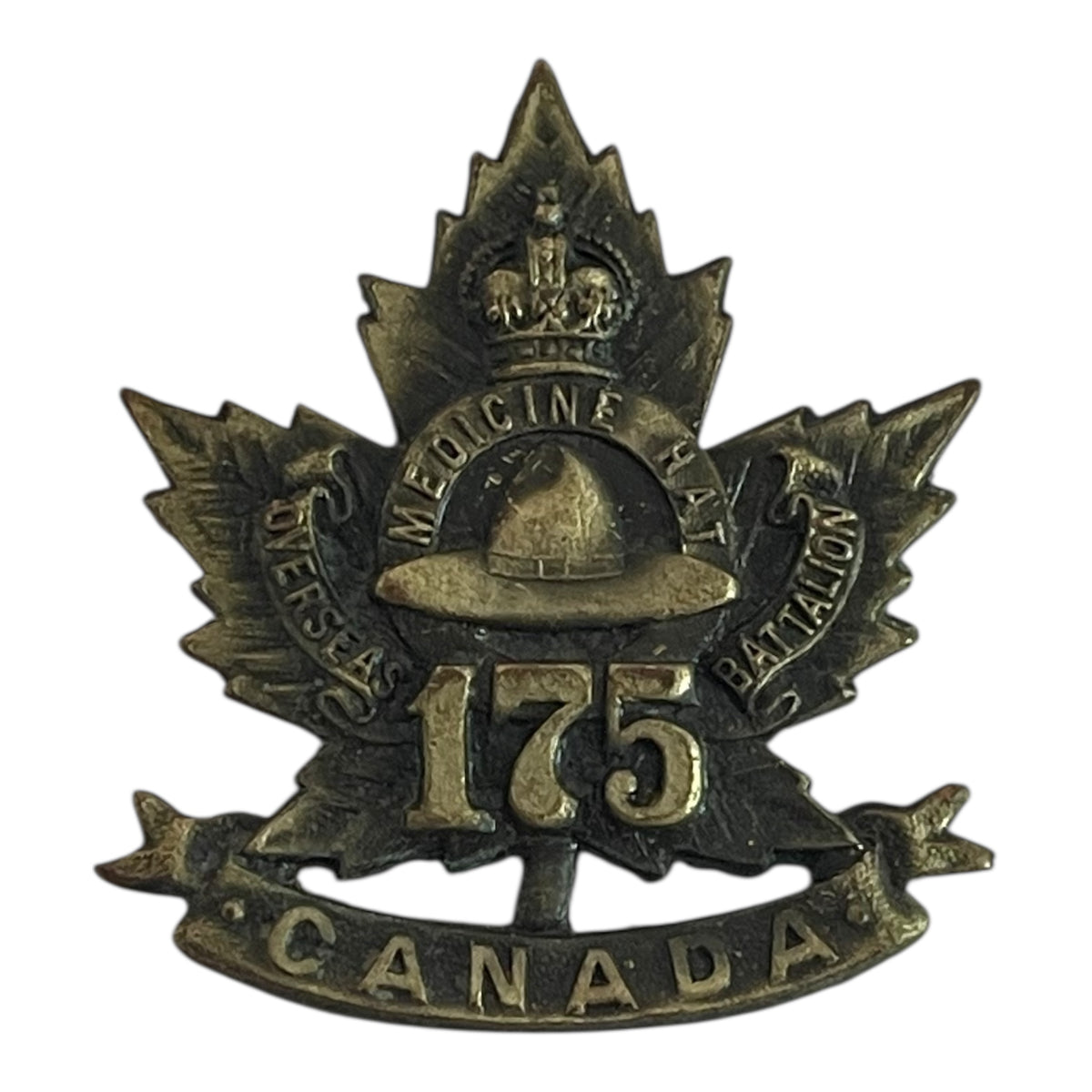 WW1 CEF 175th Battalion Collar Badge – Marway Militaria Inc & Winnipeg ...