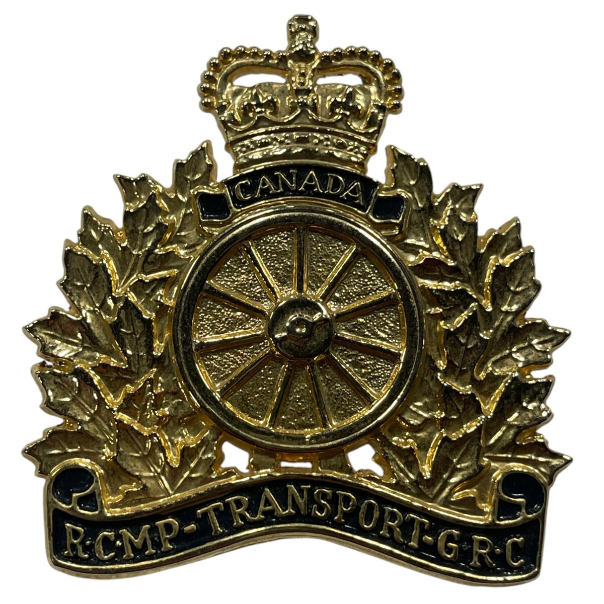 RCMP Transport Cap Badge – Marway Militaria Inc & Winnipeg Army Surplus