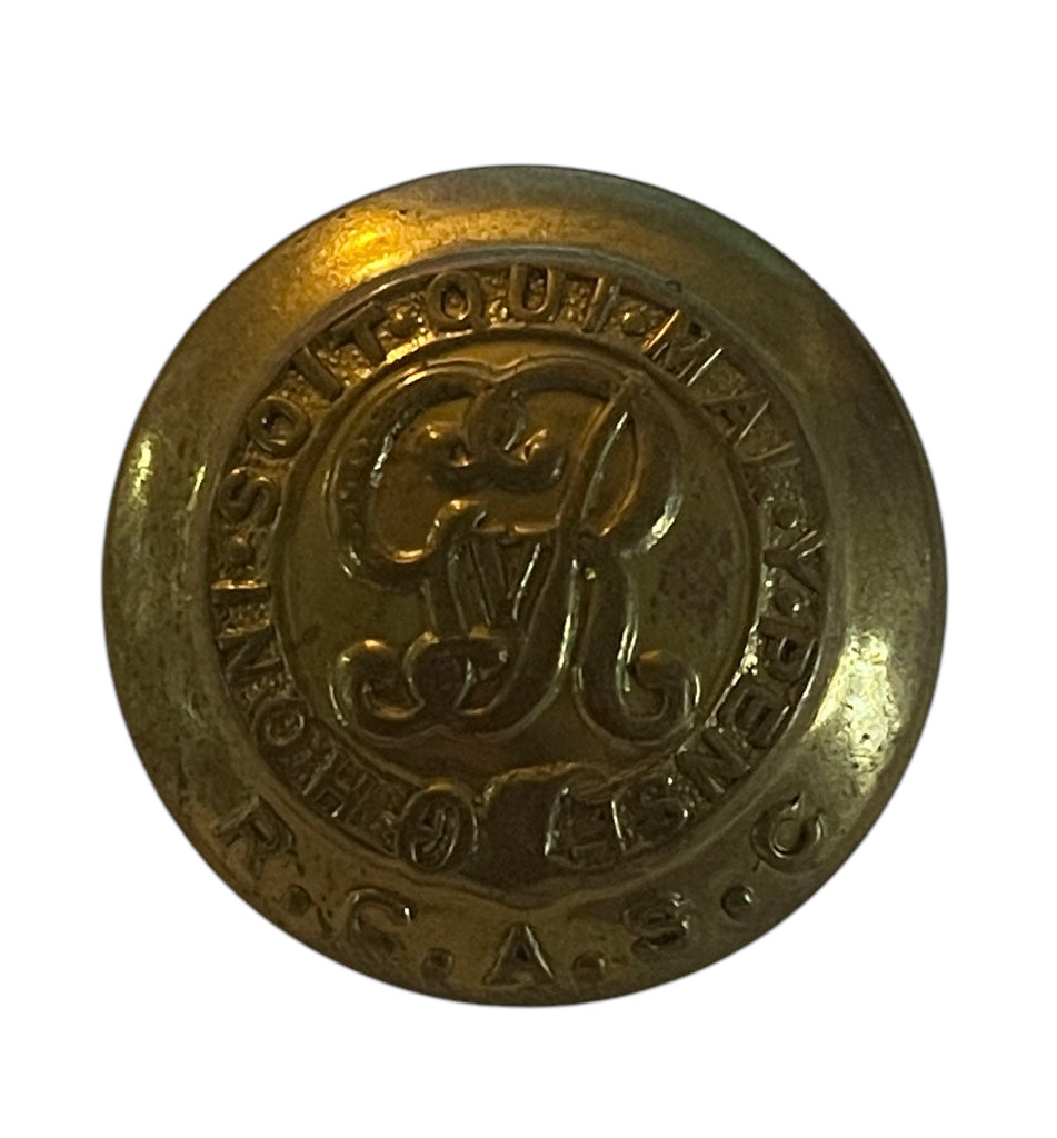 Geo V, RCASC Uniform Button – Marway Militaria Inc & Winnipeg Army Surplus