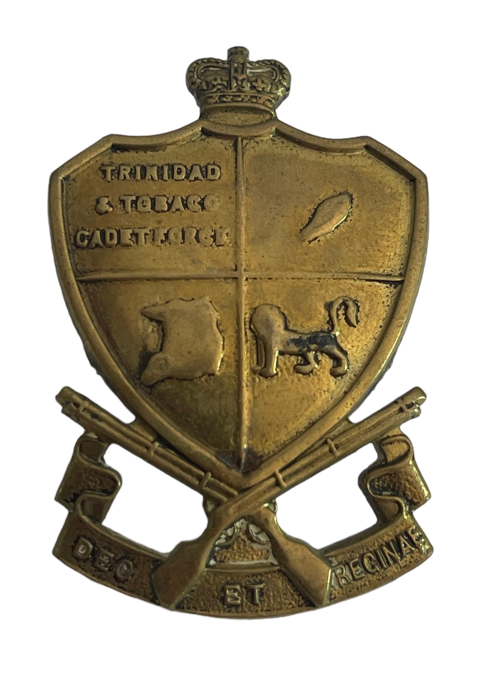 Trinidad & Tobago Cadet Force Cap Badge – Marway Militaria Inc ...