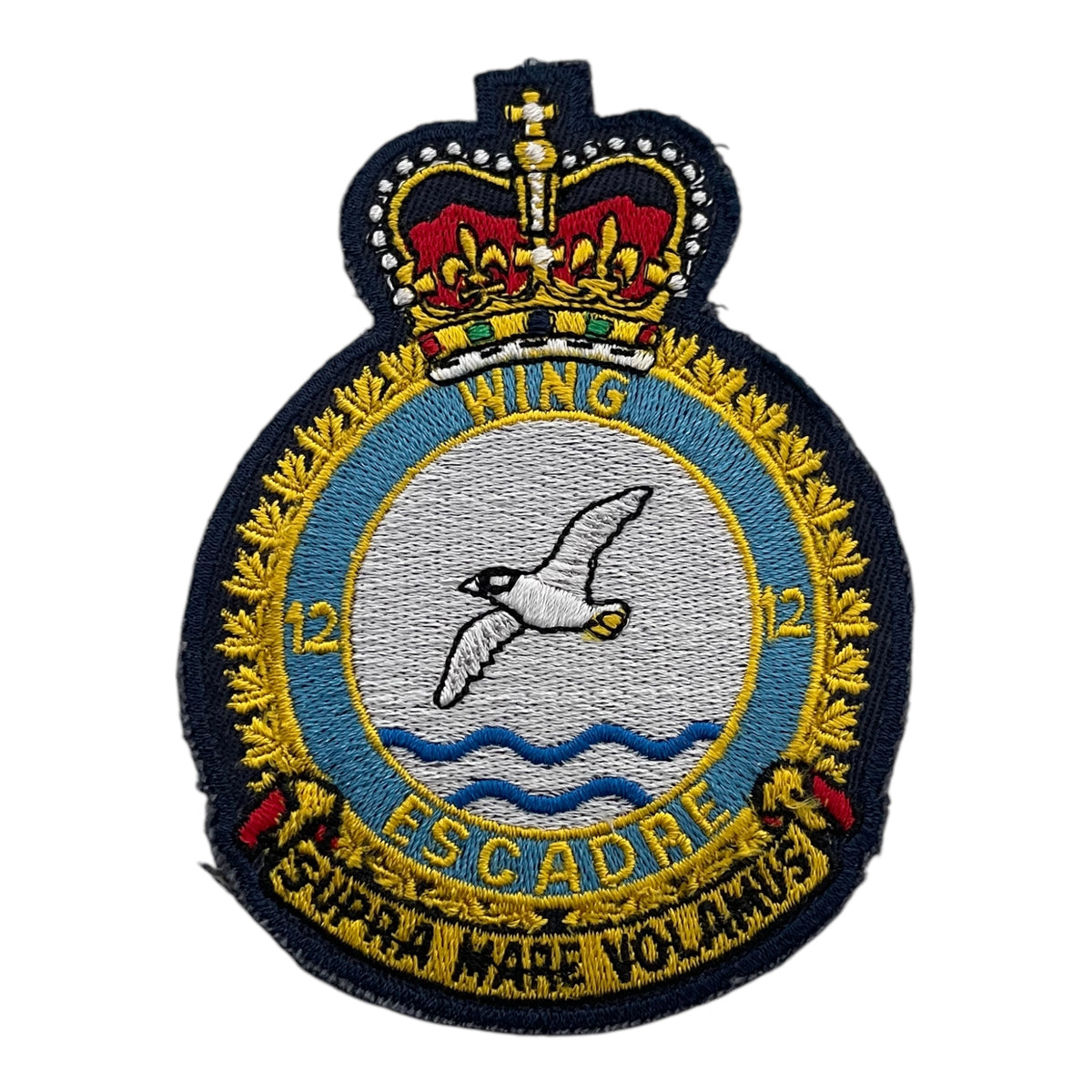 RCAF / CAF 12 WING FLIGHT SUIT JACKET CREST / PATCH – Marway Militaria ...
