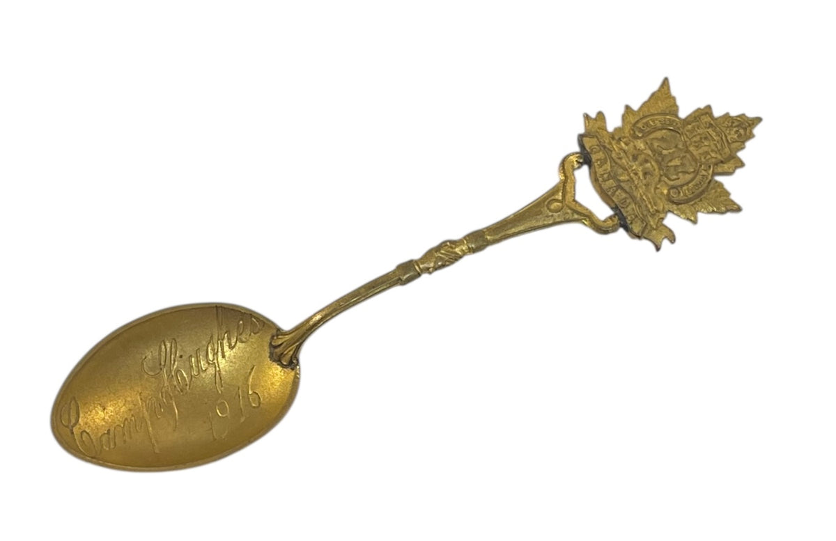 WW1 CEF 1916 Camp Hughes 217th Battalion SOUVENIR SPOON – Marway ...