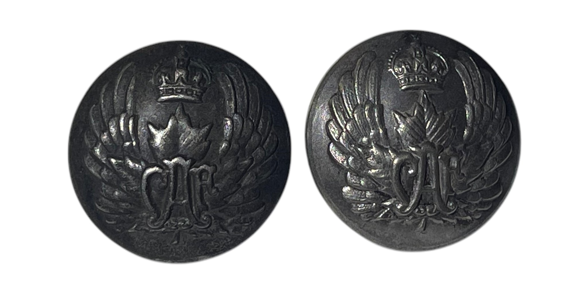 WW1 CAF Canadian Air Force Uniform Buttons – Marway Militaria Inc ...