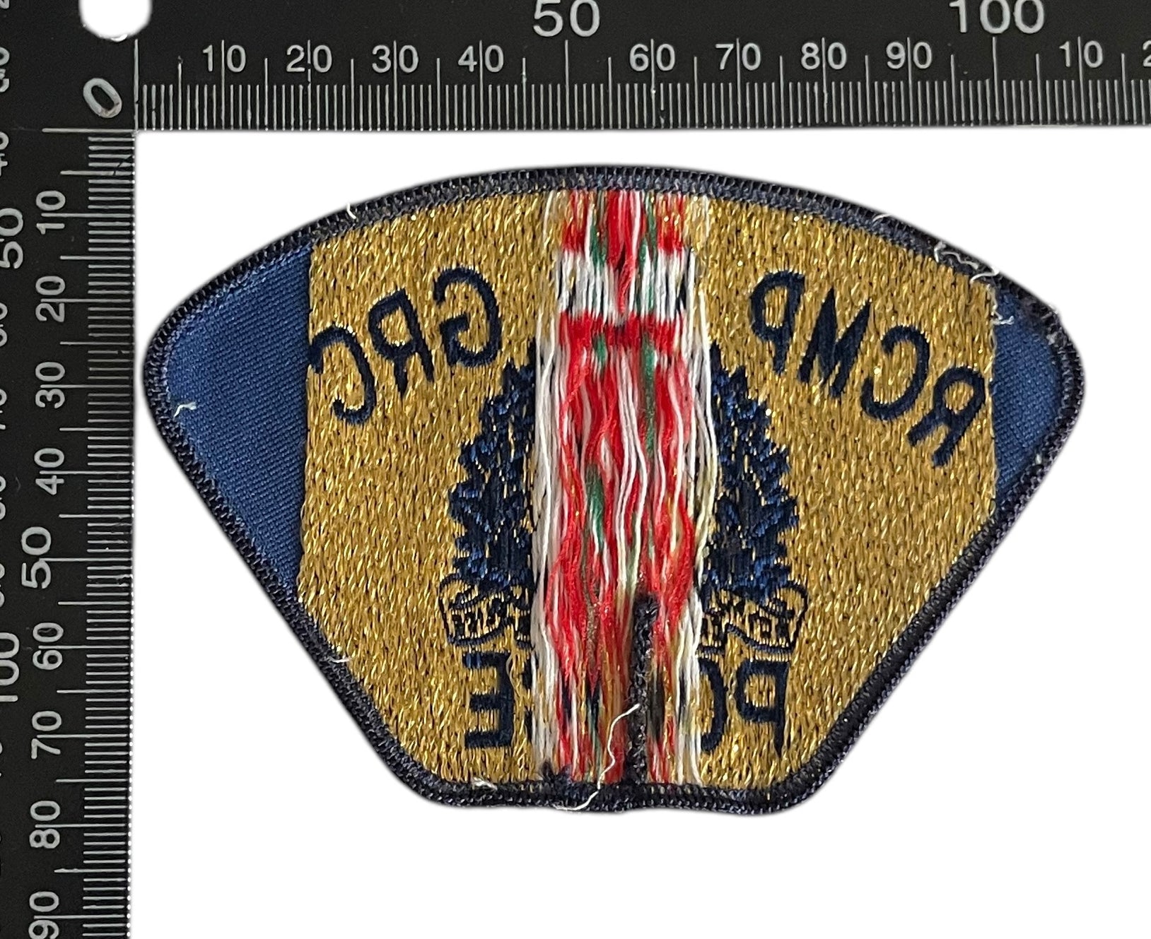 RCMP Shoulder Flash – Marway Militaria Inc & Winnipeg Army Surplus