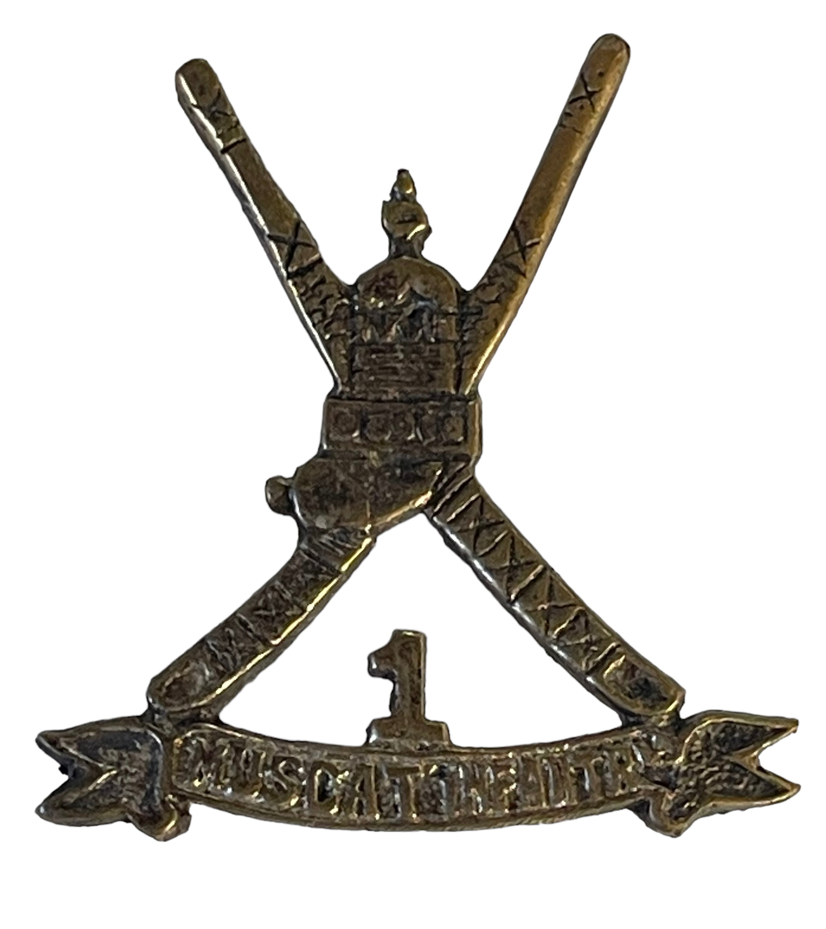 1st Muscat Infantry Regiment Cap Badge – Marway Militaria Inc ...