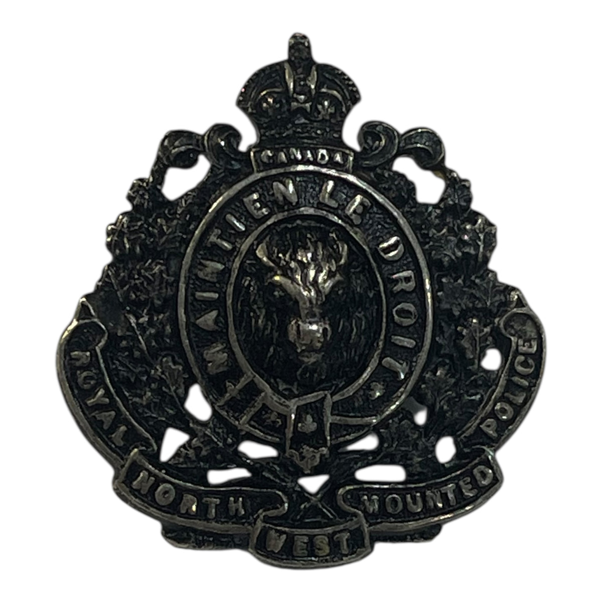 Royal North West Mounted Police Collar Badge – Marway Militaria Inc ...
