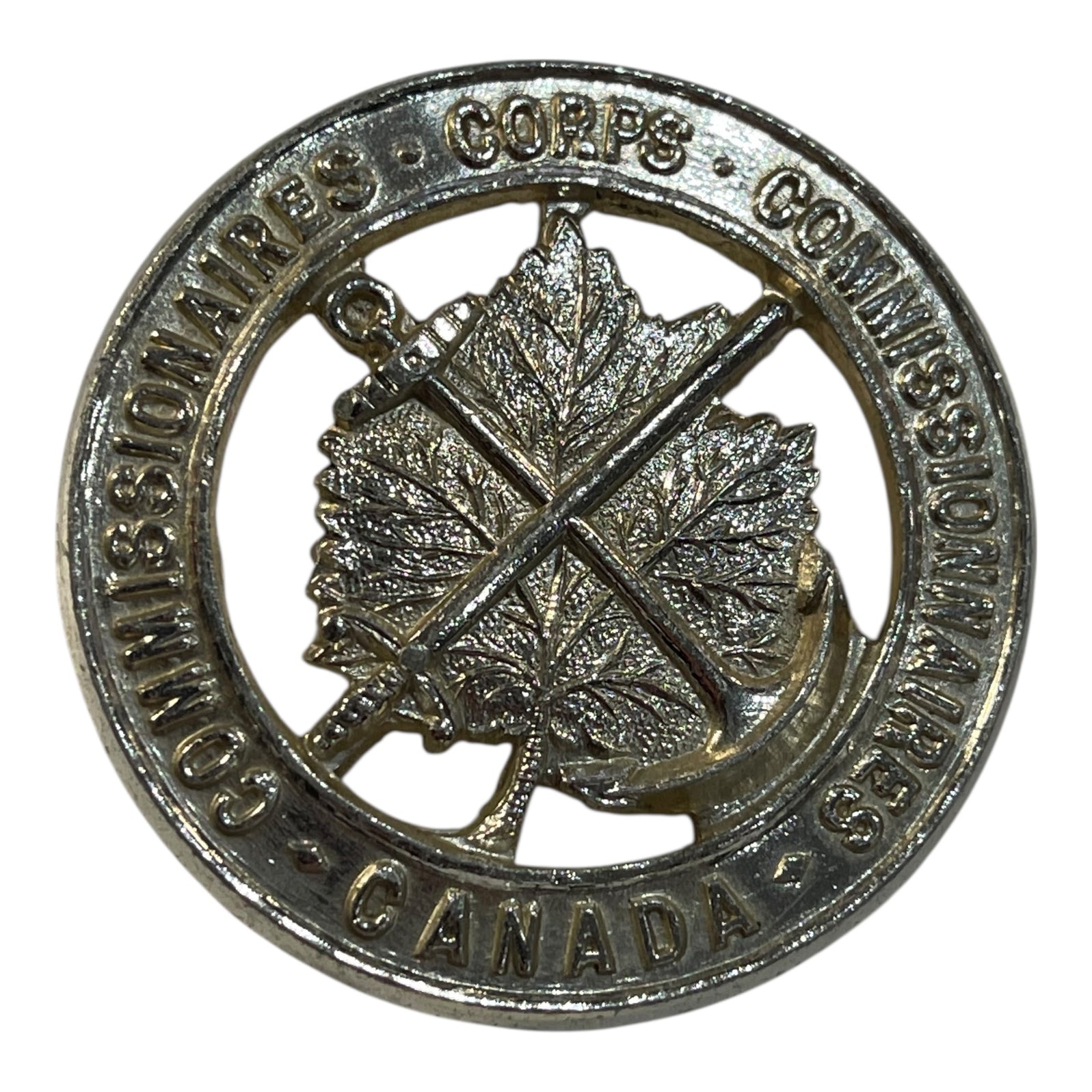 Canadian Corps of Commissionaires Cap Badge – Marway Militaria Inc ...