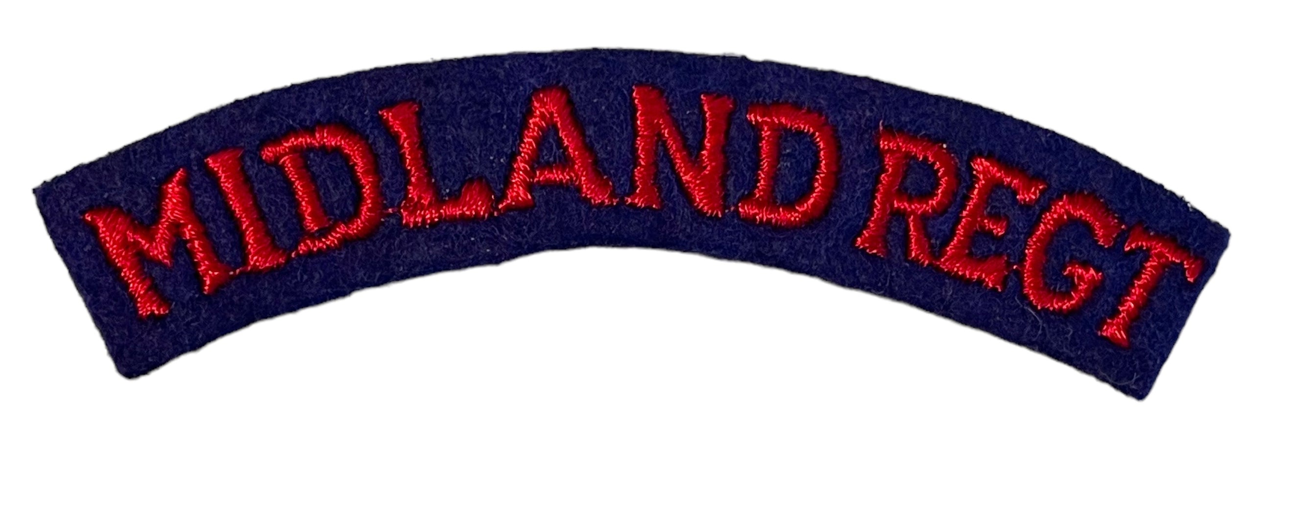 WW2 Midland Regiment Shoulder Flash – Marway Militaria Inc & Winnipeg ...