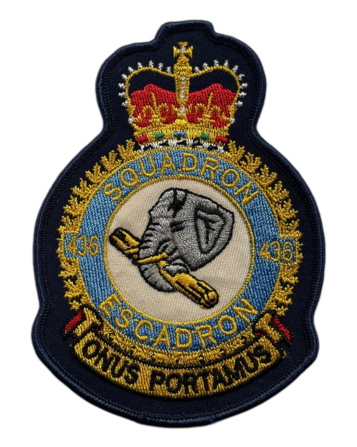RCAF / CAF 436 SQUADRON FLIGHT SUIT JACKET CREST / PATCH – Marway ...