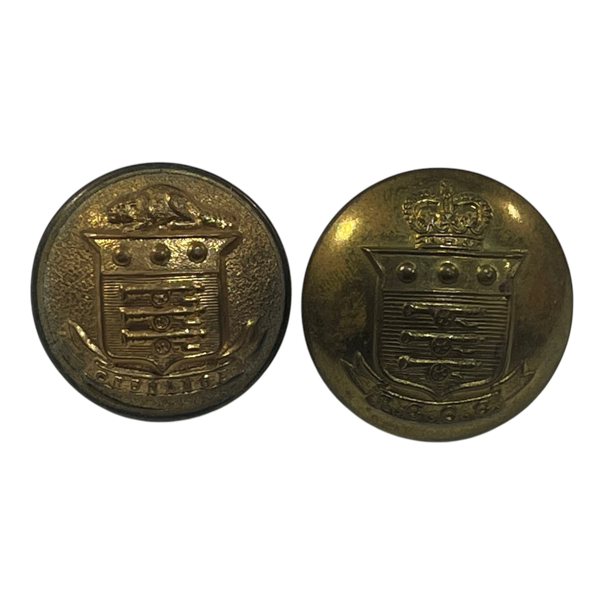 Lot of 2 Canadian Ordnance Corps Uniform Buttons – Marway Militaria Inc ...