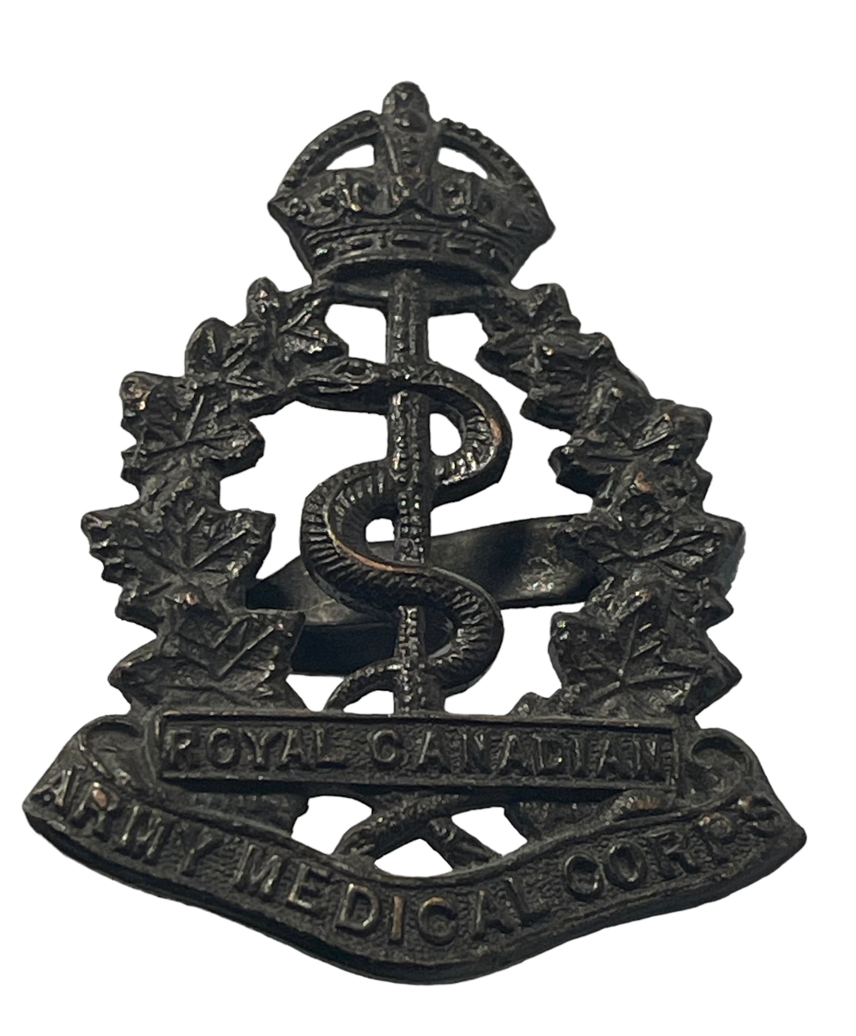 WW2 Royal Canadian Medical Corps OSD Cap Badge – Marway Militaria Inc ...