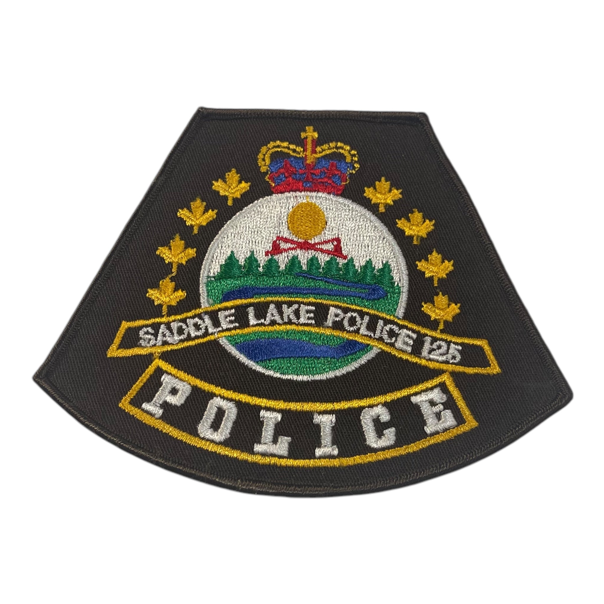 Saddle Lake 125 Tribal Police Patch – Marway Militaria Inc & Winnipeg ...