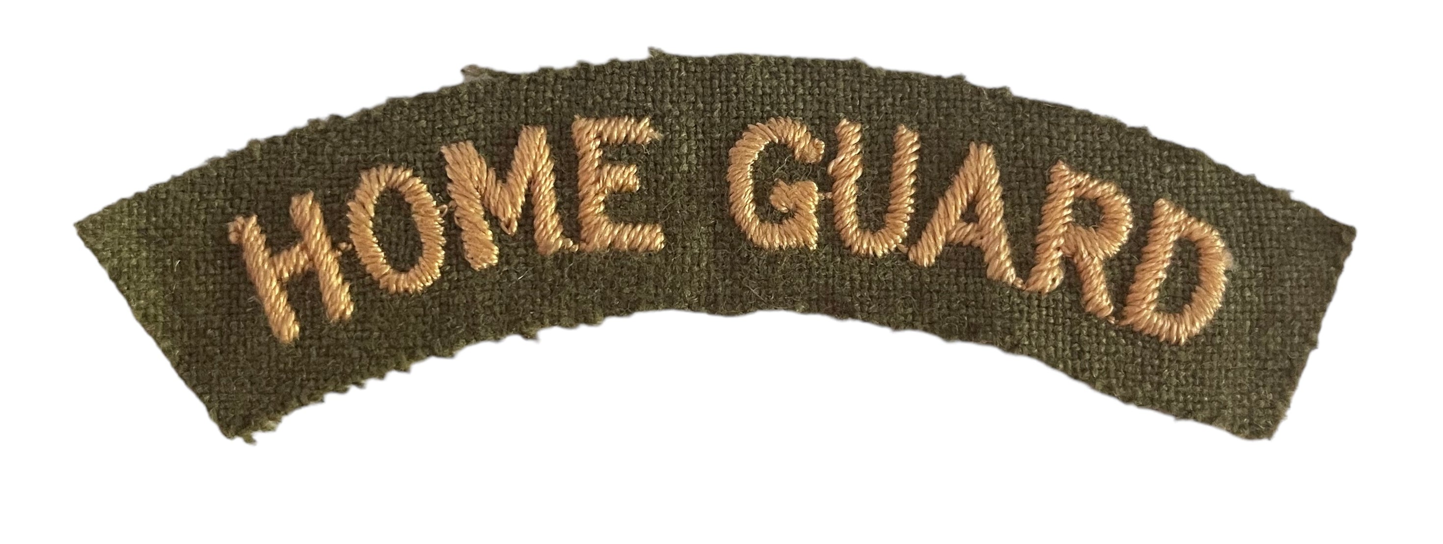 WW2 British Home Guard Shoulder Flash – Marway Militaria Inc & Winnipeg ...