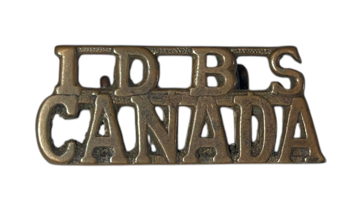 WW1 CEF 1DBS Shoulder Title Badge – Marway Militaria Inc & Winnipeg ...
