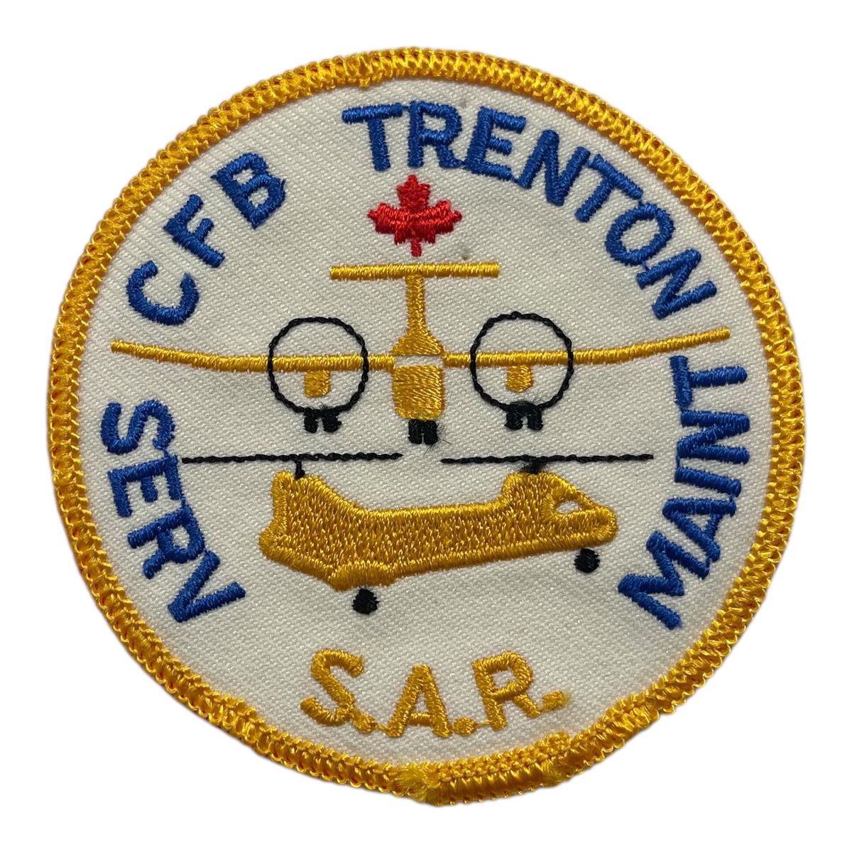 RCAF / CAF CFB TRENTON MAINT SERV S.A.R. FLIGHT SUIT JACKET CREST / PA ...