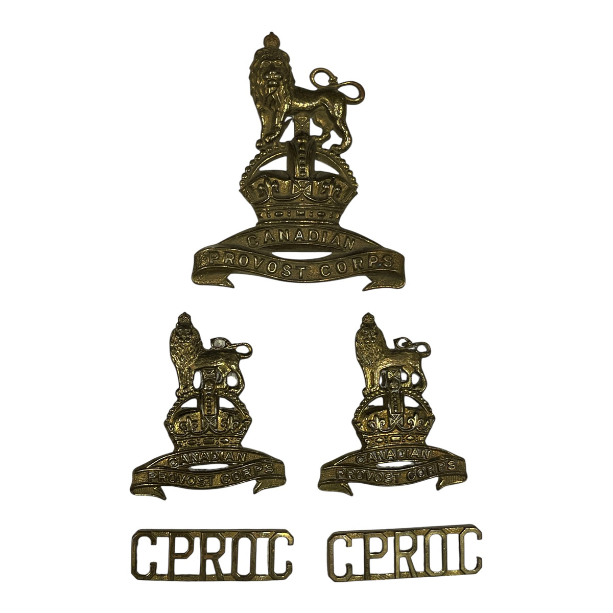 WW2 Canadian Provost Corps Badge Set – Marway Militaria Inc & Winnipeg ...