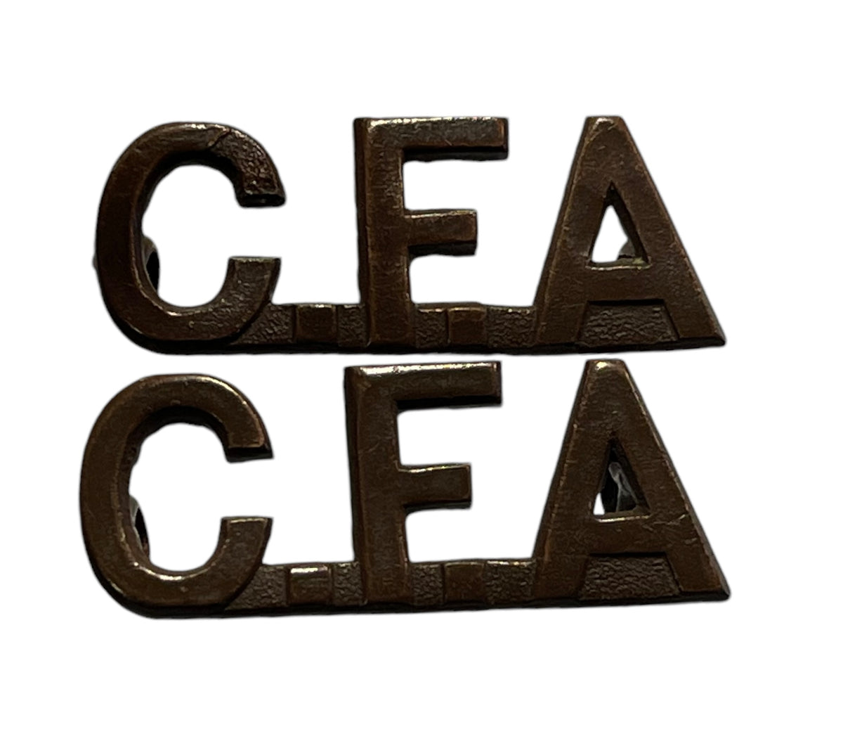WW1 CEF CFA Shoulder Title Badge Pair – Marway Militaria Inc & Winnipeg ...