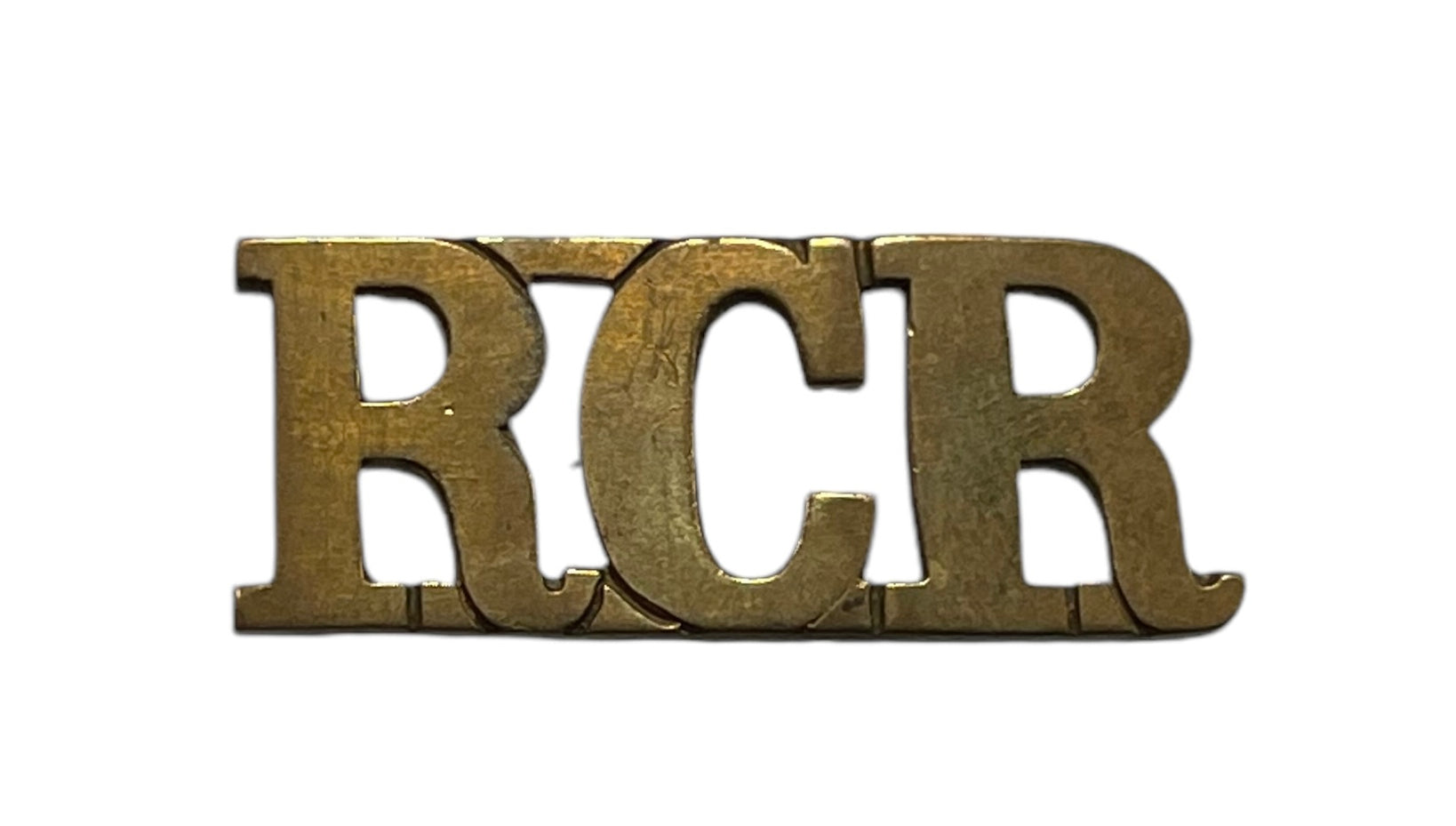 RCR Royal Canadian Regiment Shoulder Title Badge – Marway Militaria Inc ...