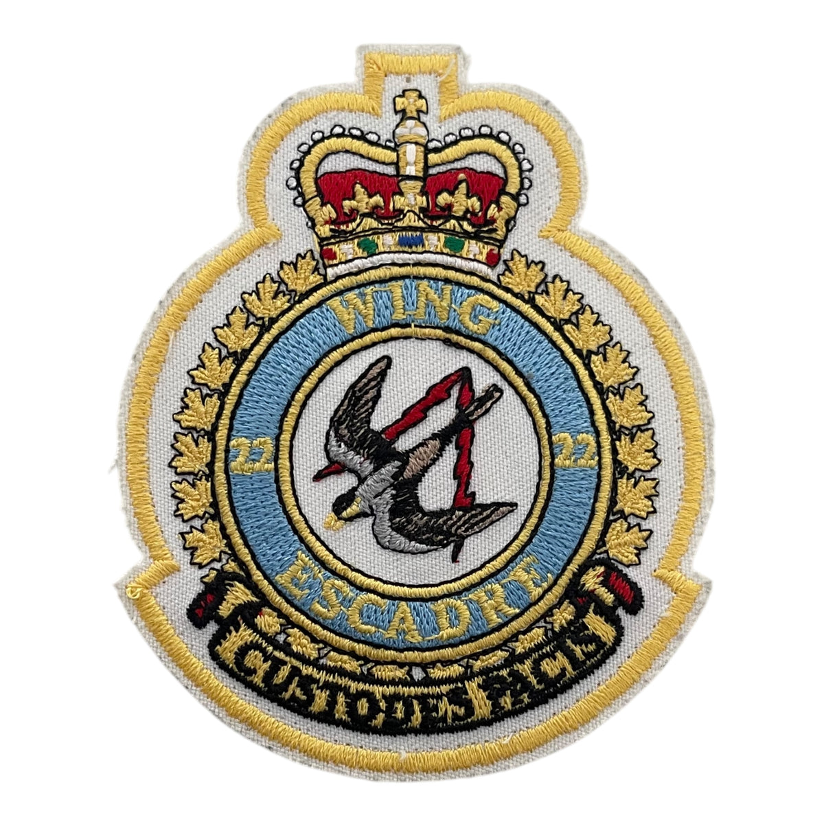 RCAF / CAF 22 WING FLIGHT SUIT JACKET CREST / PATCH – Marway Militaria ...