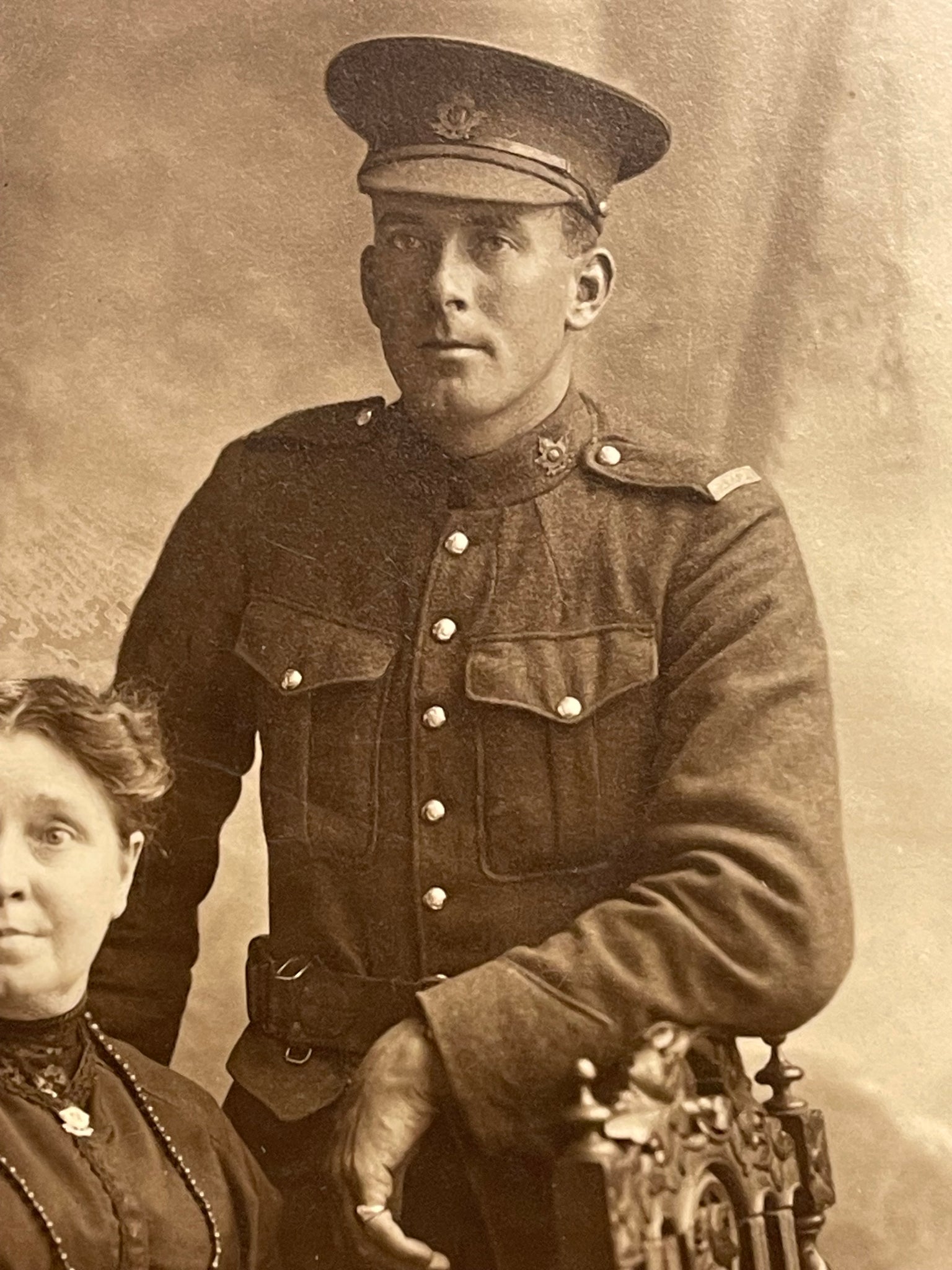 WW1 era Postcard with 61st Battalion Soldier – Marway Militaria Inc ...