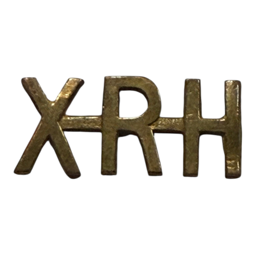 British XRH 10th Royal Hussars Shoulder Title Badge – Marway Militaria ...
