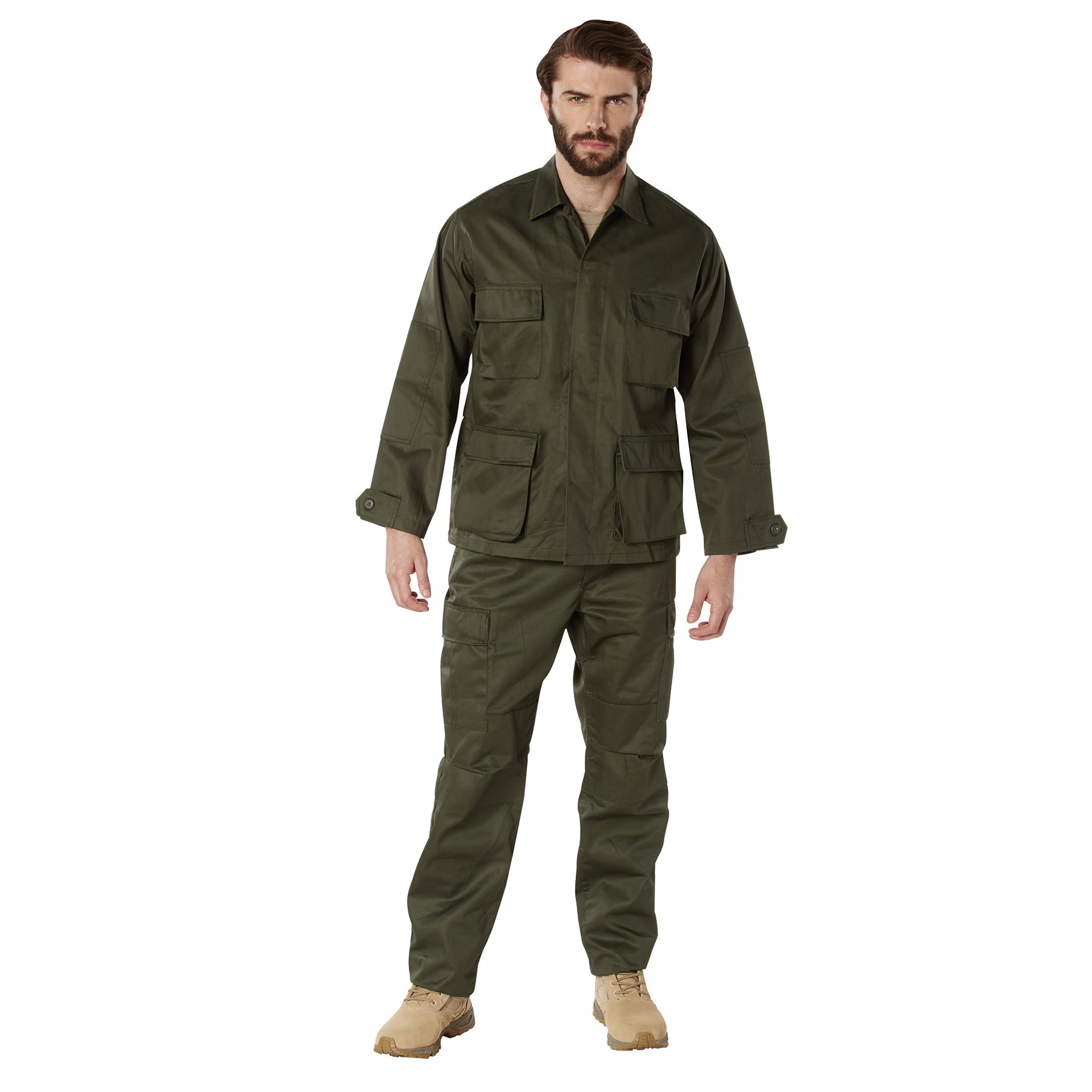 OD Green BDU Shirt – Marway Militaria Inc & Winnipeg Army Surplus
