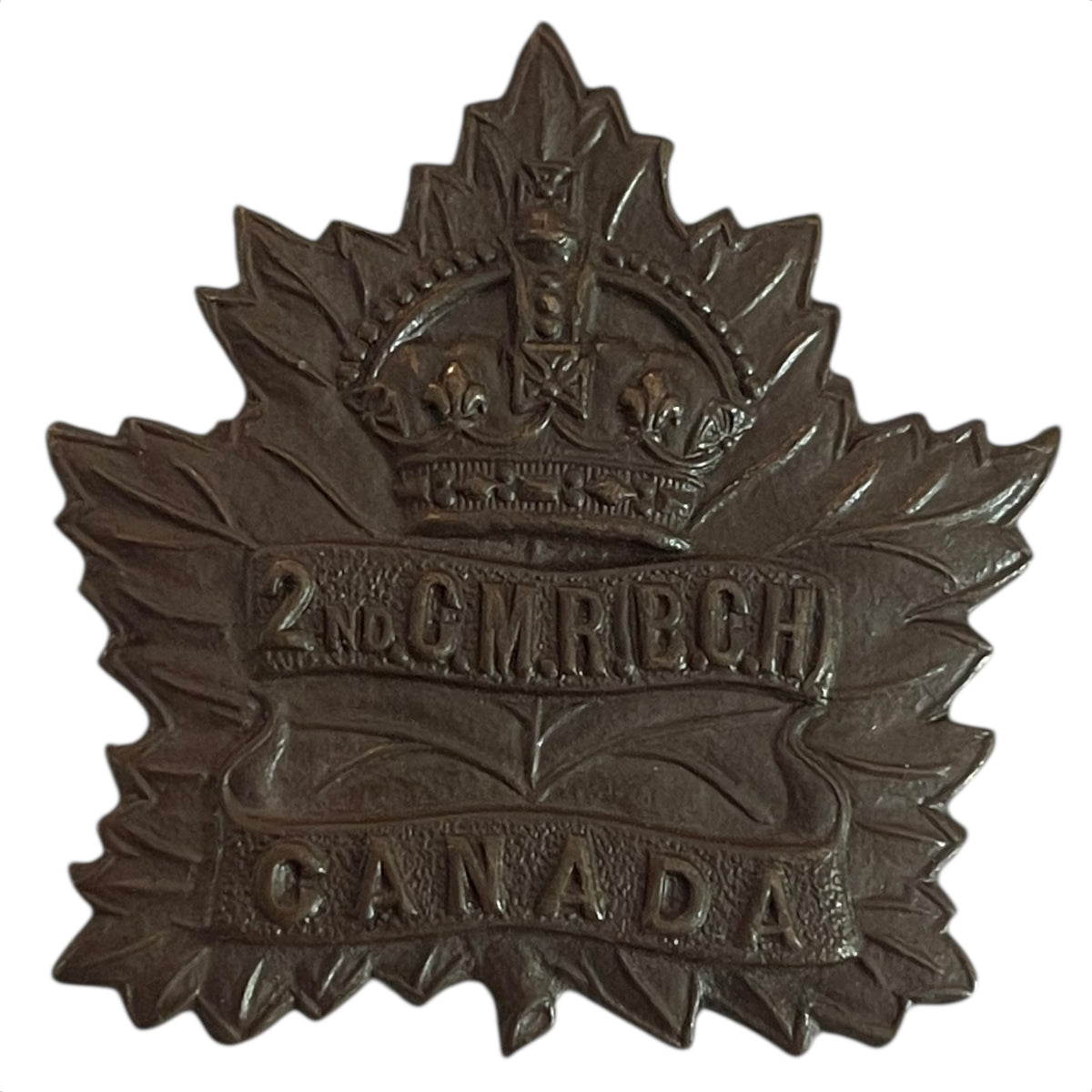 WW1 CEF 2nd Canadian Mounted Rifles BC Horse Cap Badge – Marway ...