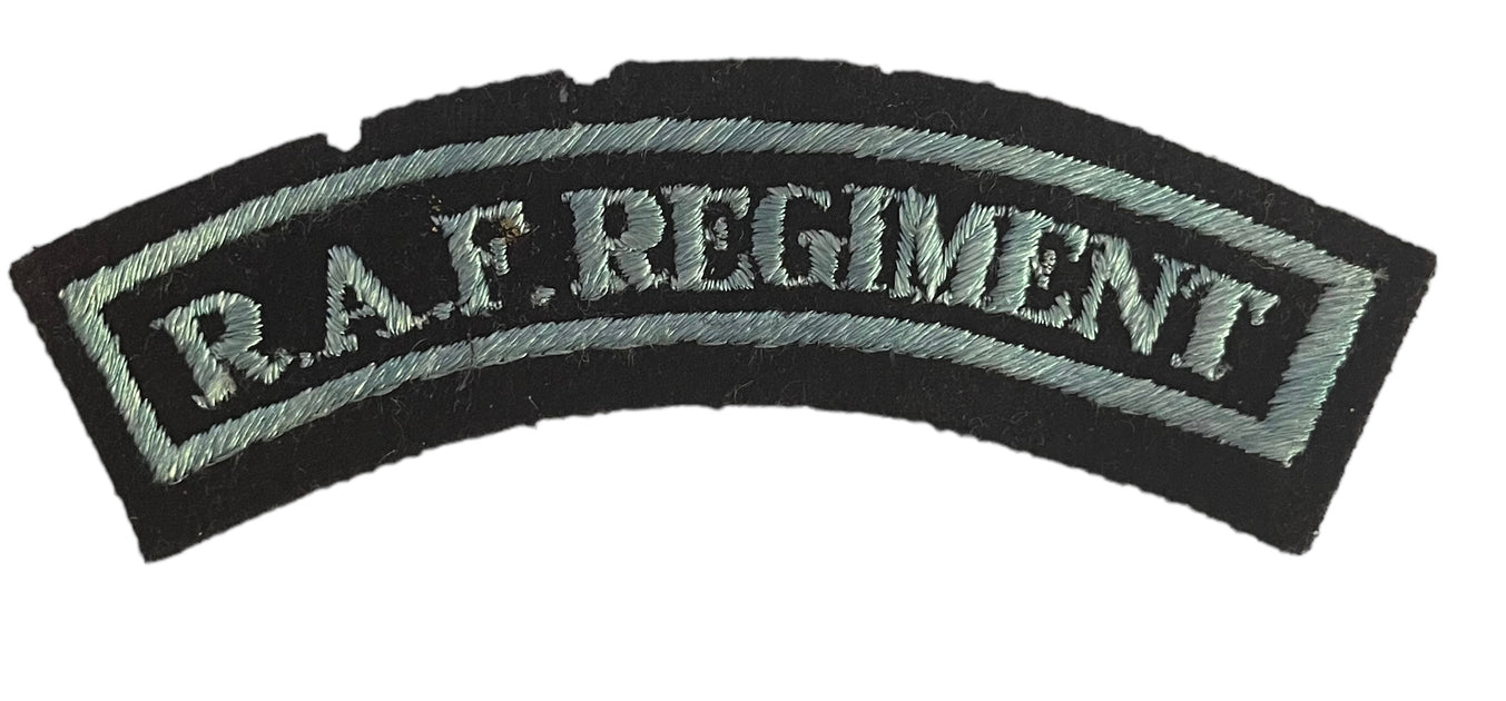 WW2 RAF Regiment Shoulder Flash – Marway Militaria Inc & Winnipeg Army ...