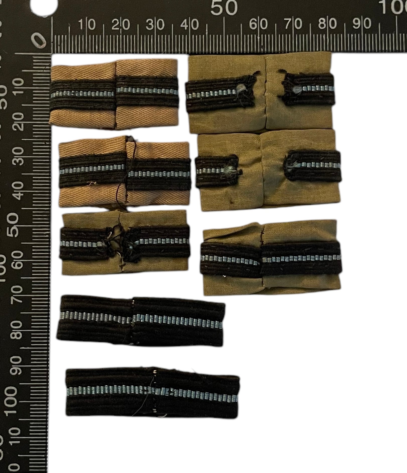 WW2 era, RCAF / RAF Epaulet Rank Insignia Lot – Marway Militaria Inc ...