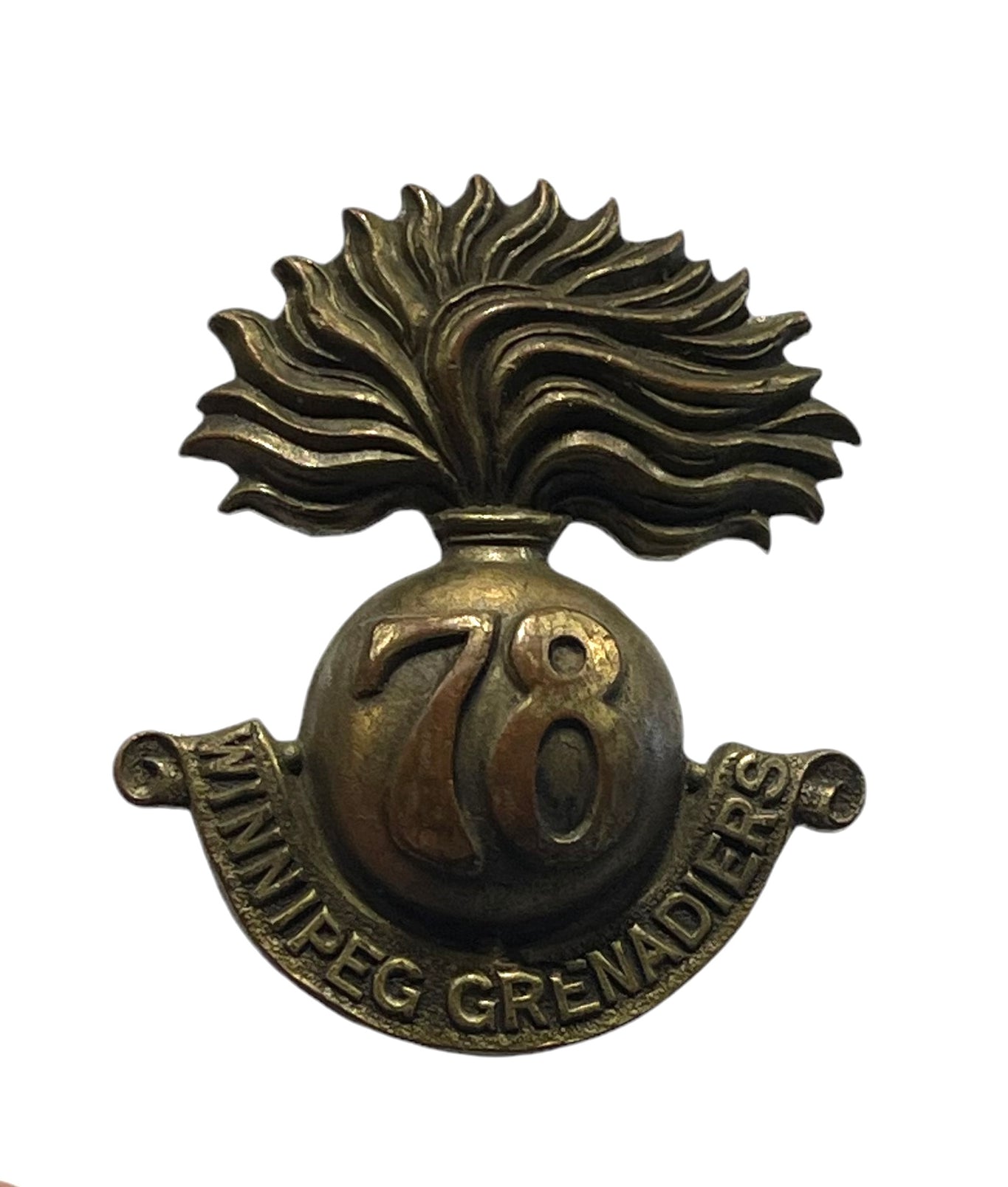 WW1 CEF 78th Battalion Cap Badge – Marway Militaria Inc & Winnipeg Army ...