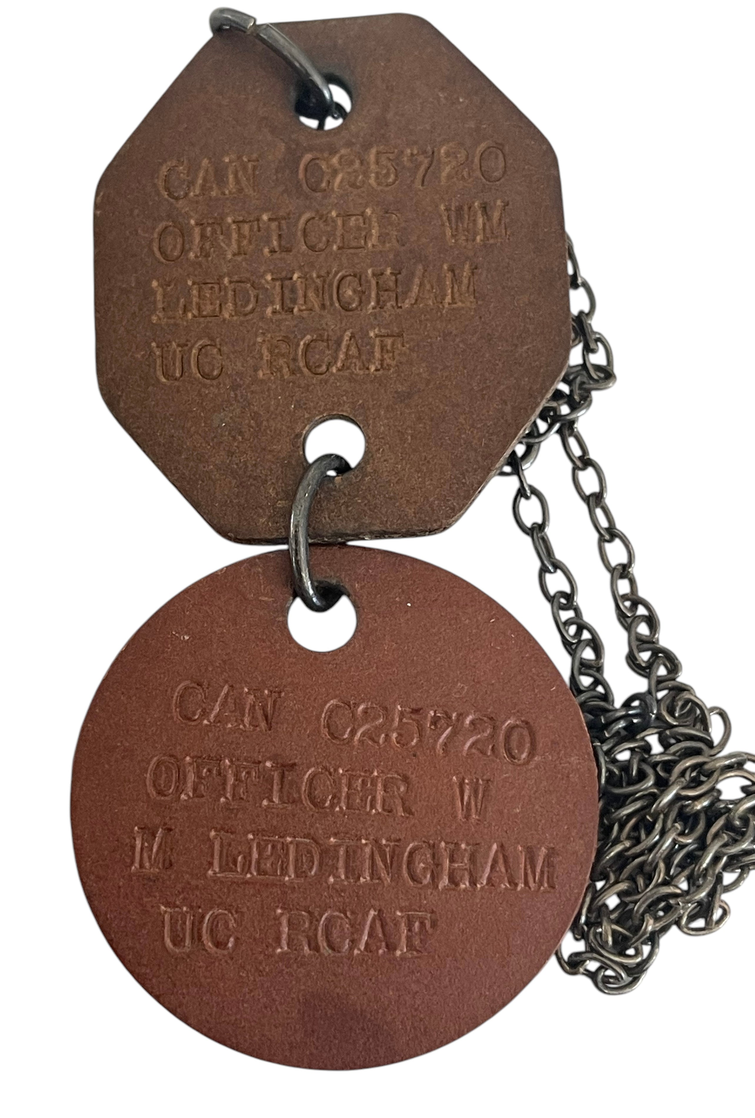 WW2 RCAF Medal Group with 1953 Queens Coronation Medal & Dog Tags ...