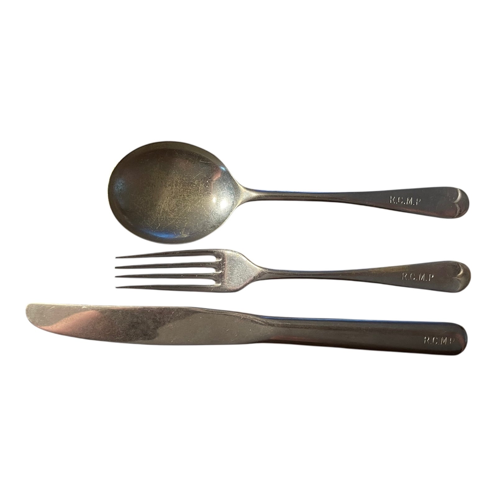 RCMP Marked Fork, Knife and Spoon – Marway Militaria Inc & Winnipeg ...