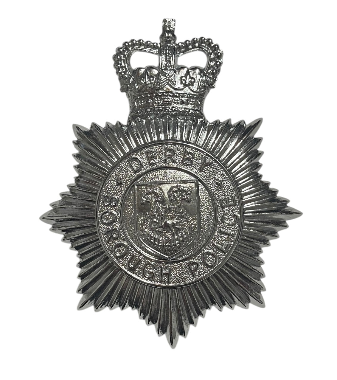 Derby Borough Police Helmet Plate Badge – Marway Militaria Inc ...