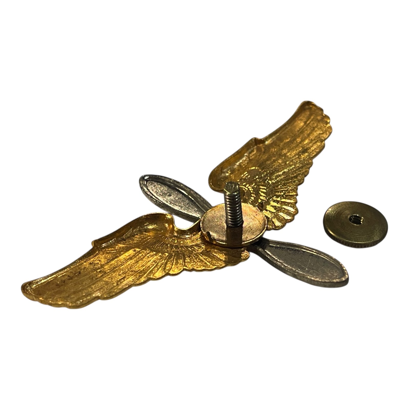 Pre WW2, US Air Corps Aviation Cadet Cap Badge – Marway Militaria Inc ...
