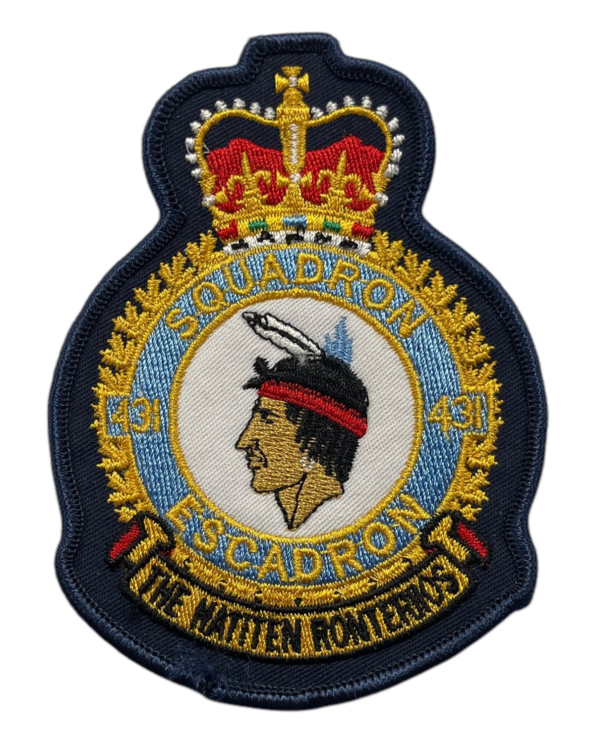 RCAF / CAF 431 SQUADRON FLIGHT SUIT JACKET CREST / PATCH – Marway ...