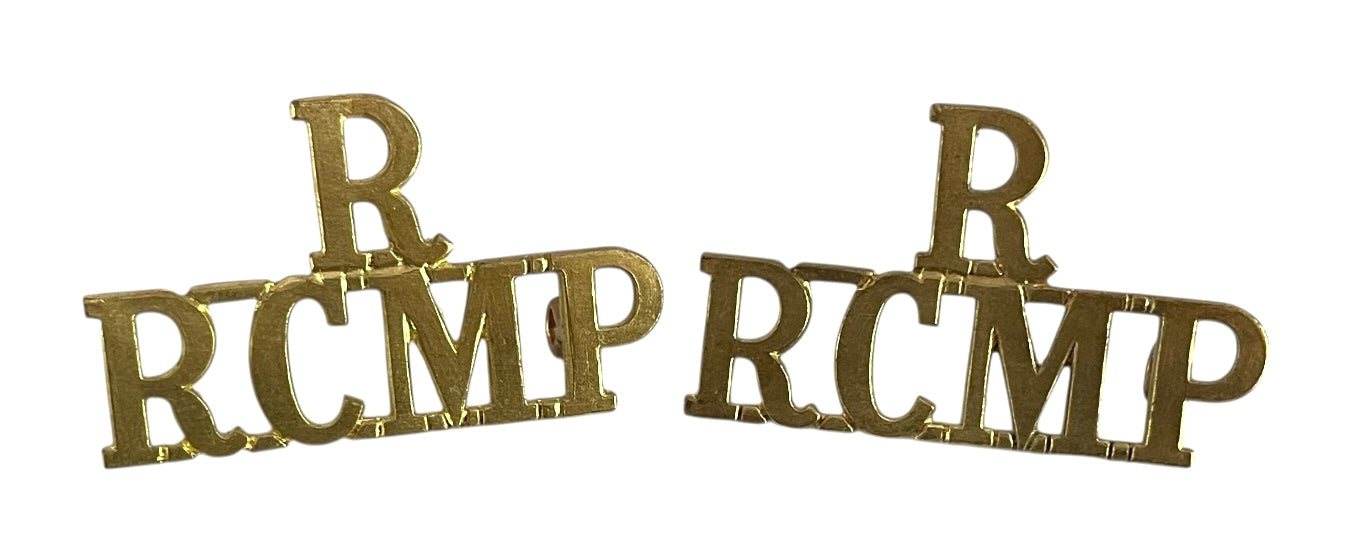 RCMP Reserve Shoulder Title Pair – Marway Militaria Inc & Winnipeg Army ...