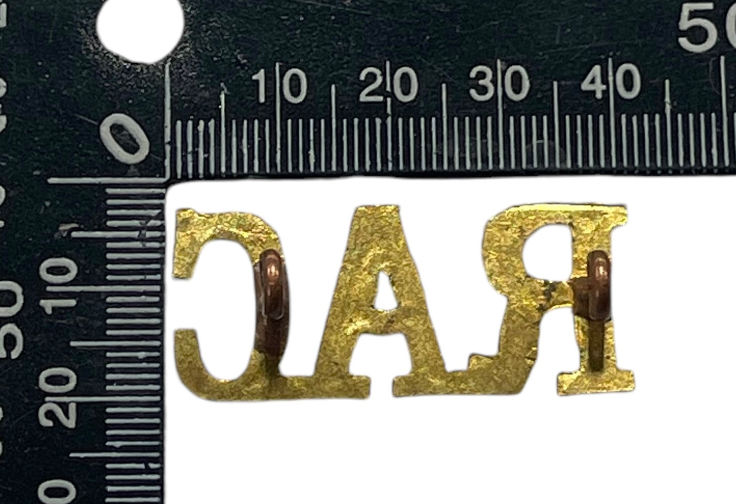 British WW2 Royal Armoured Corps RAC Shoulder Title Badge – Marway ...