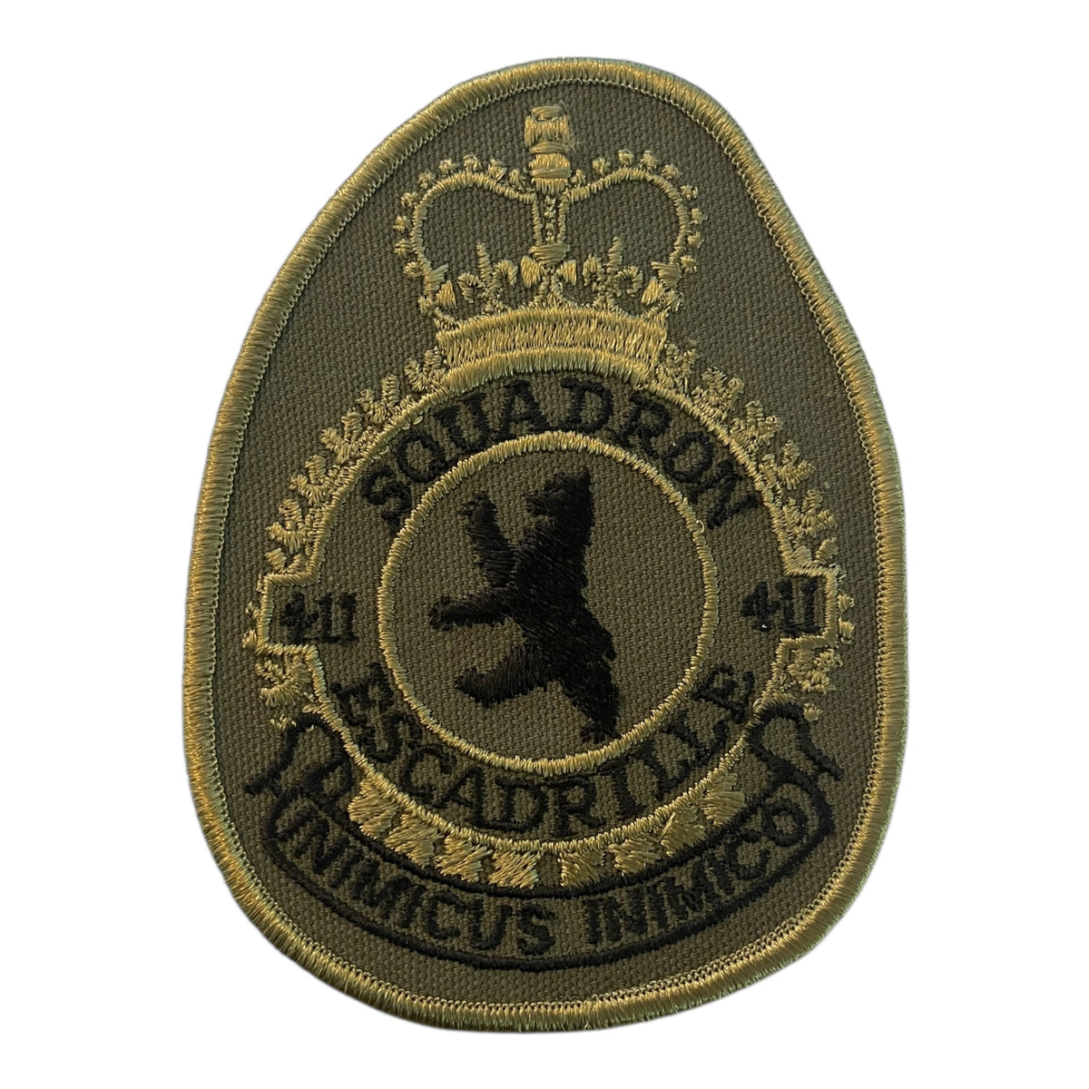 RCAF / CAF 411 Squadron FLIGHT SUIT JACKET CREST / PATCH – Marway ...