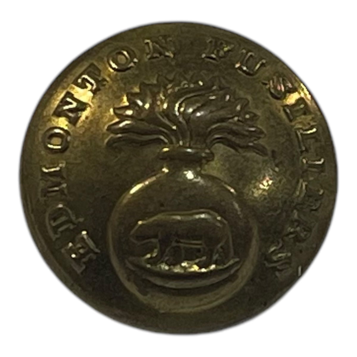 Pre WW1 101st Edmonton Fusiliers Uniform Button – Marway Militaria Inc ...
